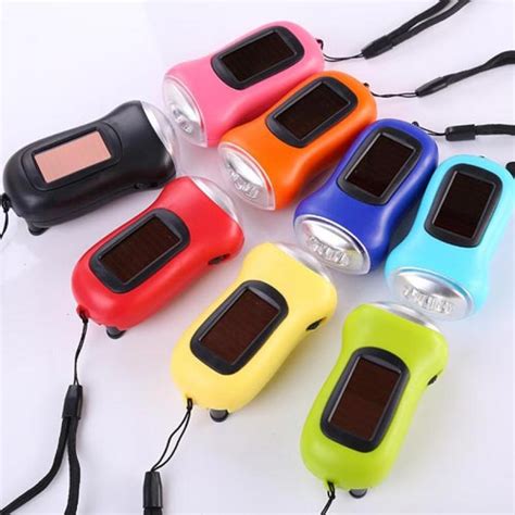 Dual Rechargeable Solar Dynamo Led Torch Shopping24bd