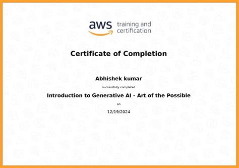 Abhishek Kumar On Linkedin Generativeai Aws Innovation Lifelonglearning Aiforthefuture