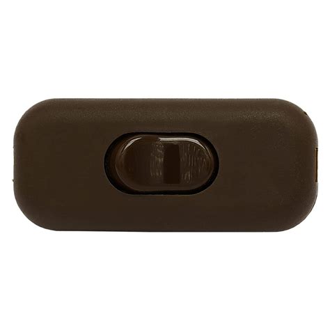 Art Deco Emporium Brown Dual Pole Inline Switch For Light Switches