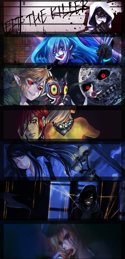 Anime Ben Drowned And Jeff The Killer