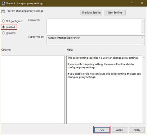 How To Disable Users From Changing Proxy Settings In Windows 10