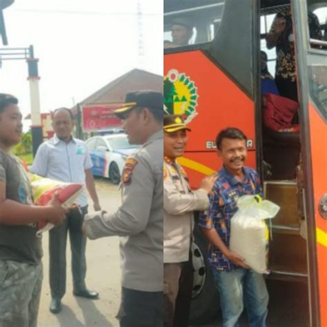 Kapolres Rohul AKBP Pangucap Priyo Soegito S IK MH Menyerahkan