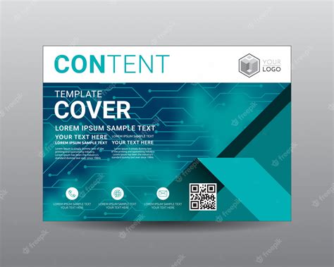 비즈니스 프리젠 테이션 레이아웃 디자인 템플릿입니다 프리미엄 벡터