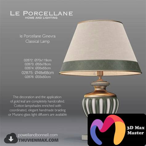 Classic Table Lights 3dmodel 15 3dmaxter