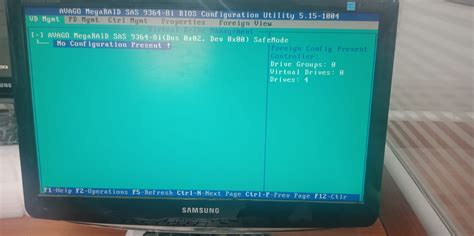 raid avago megaraid sas 9364 8i foreign view server fault