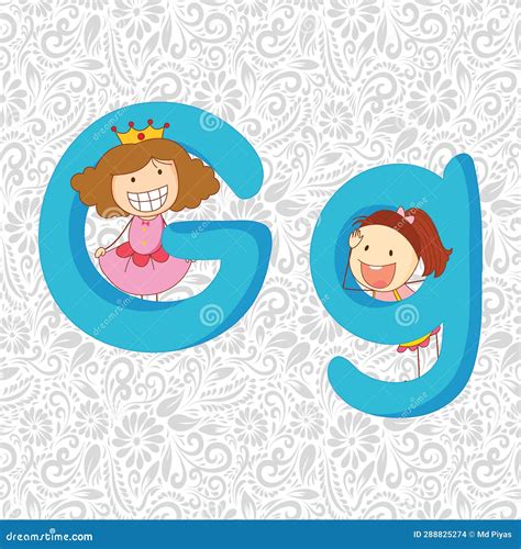 Alphabet Letter G Latter Art Alphabet Vector Font Vector Stock
