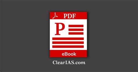 UPSC PDFs Download Important Ebooks ClearIAS