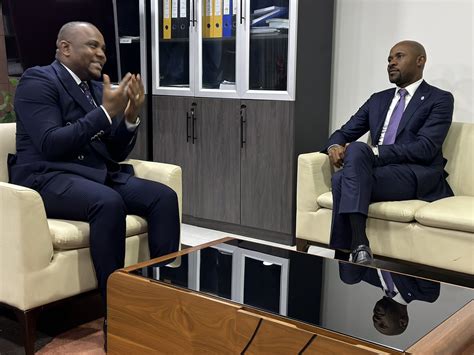 Patrick Muyaya On Twitter Rdc Fructueuse Discussion Avec Cbosembe