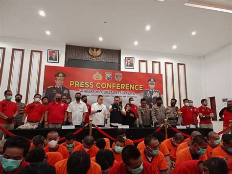 Marak Curanmor Di Surabaya Polisi Tangkap Pelaku Dalam Sebulan