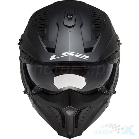 Modular Helmet Ls2 Of606 Drifter Solid Matt Black Motor