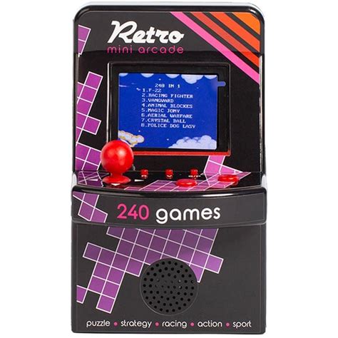 Red 5 Mini Retro Tabletop Arcade Happy Piranha