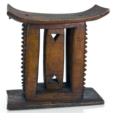 Africa Stool From The Asante People Of Ghana Wood Fine Honey Brown