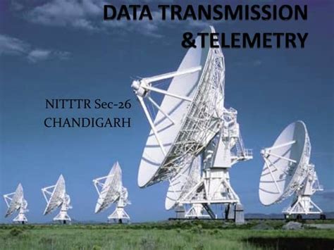 Data Transmission And Telemetry