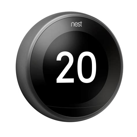 Nest Third Generation Learning Thermostat Black Amazon Co Uk DIY Tools