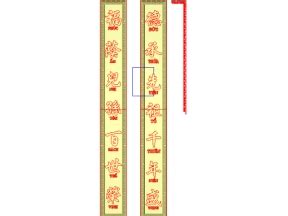 File cnc câu đối file d