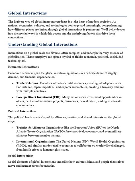 Global Interactions Pdf Aids Heavily Indebted Poor Countries
