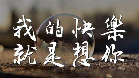 我的快樂就是想你 陳雅森『我的快樂就是想你』【動態歌詞lyrics】 Youtube