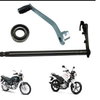 Eixo Cambio Marcha Pedal Retentor Ybr Factor 125 Shopee Brasil