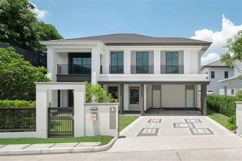 บ้านเดี่ยว พระราม 5 เศรษฐสิริ พระราม 5 Singlehouse Setthasiri Rama 5 แบบบ้าน 6 การออกแบบบ้าน