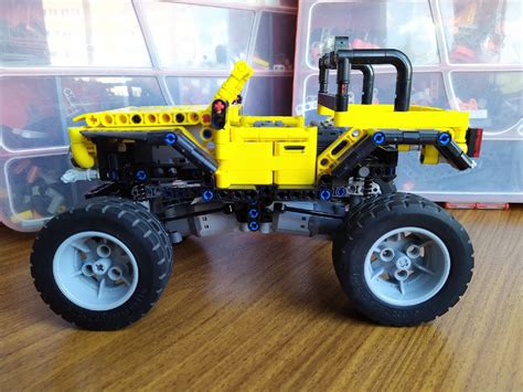 Lego Moc Monster Jeep By Xfeelgoodx Rebrickable Build With Lego