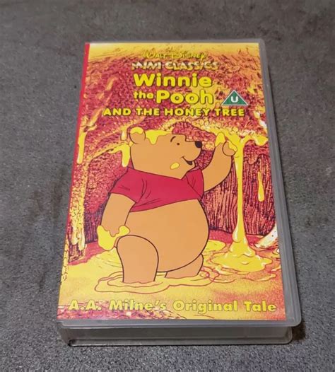 WINNIE THE POOH And The Honey Tree VHS 1991 Disney Former Library