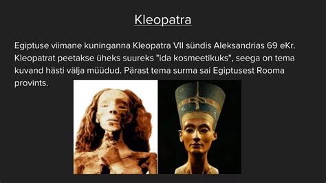 Vana Egiptuse Kunst Ja Ajalugu Pptx
