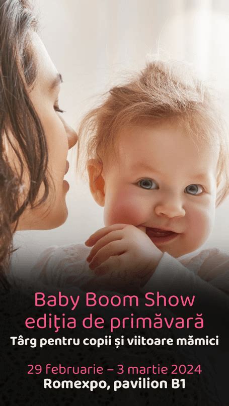 Baby Boom Show 2024 mega reduceri la cele mai căutate produse pentru