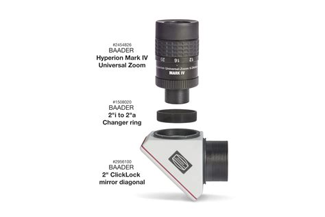 Baader Hyperion Universal Zoom Mark Iv 8 24mm Eyepiece 1¼ 2 English Baader Hyperion Universal Zoom Mark Iv 8 24mm Eyepiece 1¼ 2 English