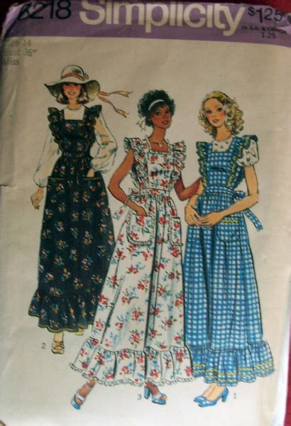 Simplicity 6218 B Vintage Sewing Patterns Fandom