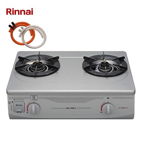リンナイ コンパクト グリルなし 横幅56cm 2口ガスコンロ 【都市ガス・右強火 】 Rts 336 2fts Sl A ガステーブル ガスホース付き ガス器具shop 本店