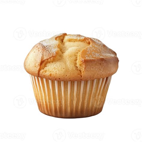 Delicious Golden Muffin With Soft Texture And Sweet Flavor 55552194 Png