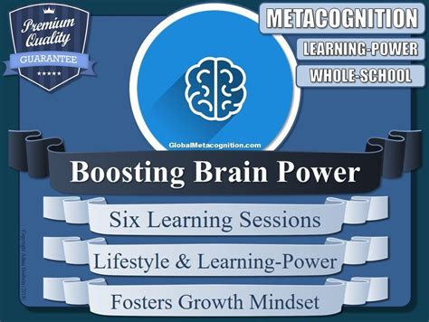 Boosting Brain Power Metacognition [metacognitive Tool 8 20] Teaching Resources