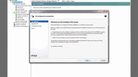 High Availability HA No Citrix XenServer YouTube