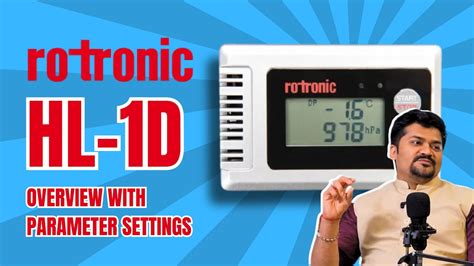 Hl 1d Rotronic Hygrolog Temperature Humidity Datalogger From Ft Raj