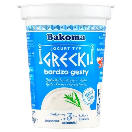 Bakoma Jogurt Typ Grecki 370 G Promocja Carrefour Ding Pl