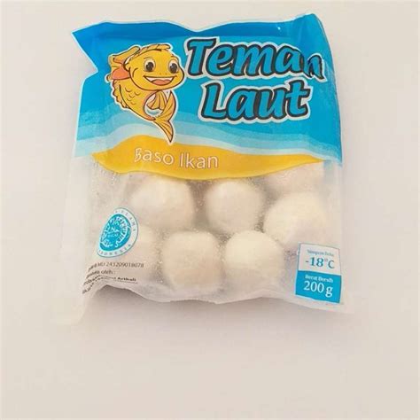 Jual Teman Laut Baso Ikan Bakso Ikan 200gr Di Seller Bentang Frozen