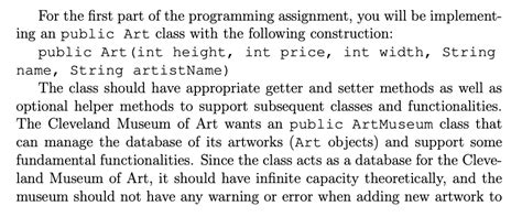 Solved For The First Part Of The Programming Assignment You Chegg