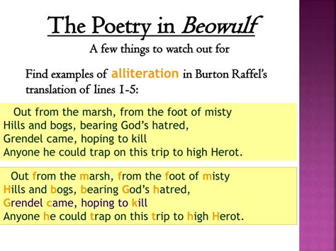 Ppt Beowulf Powerpoint Presentation Free Download Id4073812