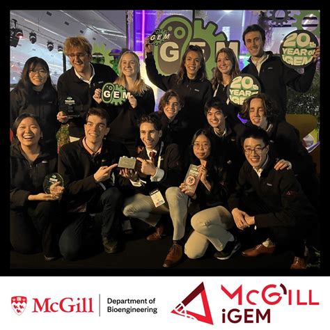 Department Of Bioengineering Mcgill University On Linkedin Igem2023
