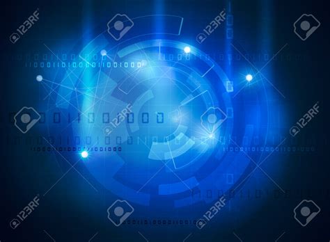 futuristic data high tech interface aswant