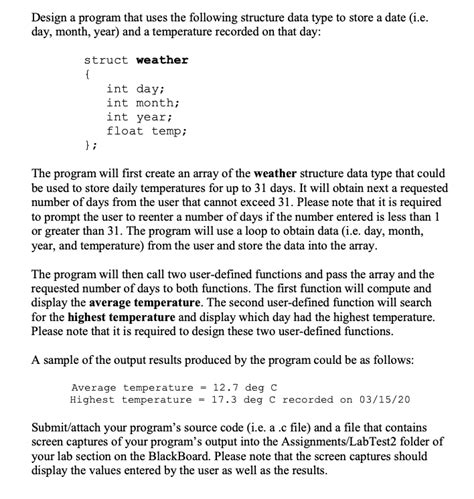 Solved Design A Program That Uses The Following Structure