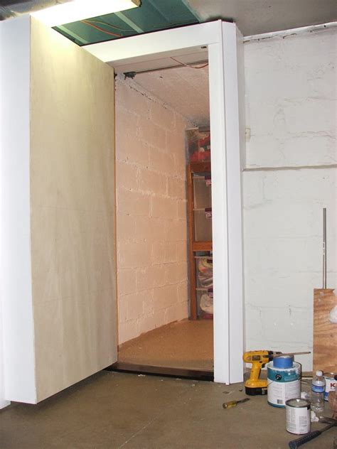 Secret Bookcase Door Open Stashvault Secret Stash Compartments