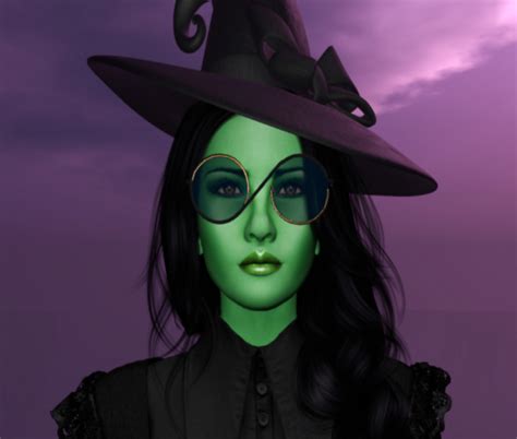 Second Life Marketplace [mw] Wicked Elphaba Glasses Pbr