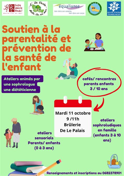 Café rencontre soutien à la parentalité et prévention de la santé de