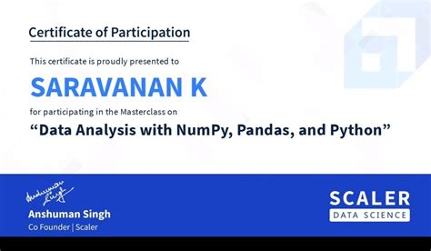 Saravanan Karuppusamy On Linkedin Learning Dataanalysis Phython