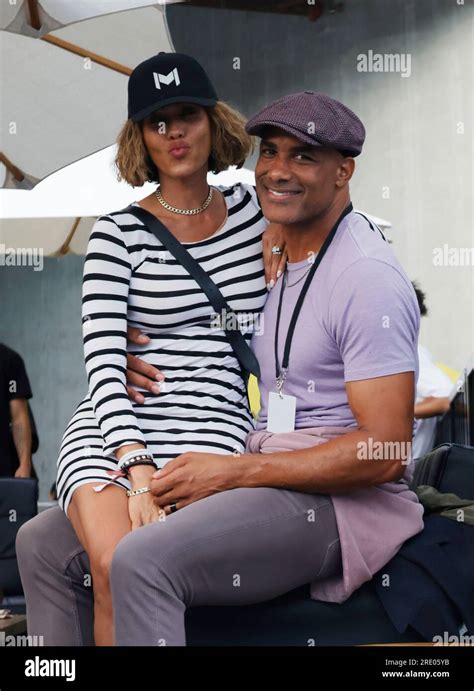 Carson California Usa 23rd July 2023 Nicole Ari Parker Boris Kodjoe Uts Ultimate Tennis