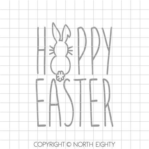Happy Easter Bunny Svg North Eighty
