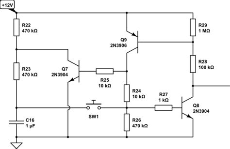 Push Button Switch Circuit