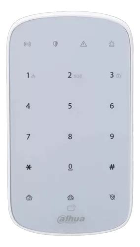 Teclado Inalambrico Interior Touch Para Alarma Dahua Mercadolibre