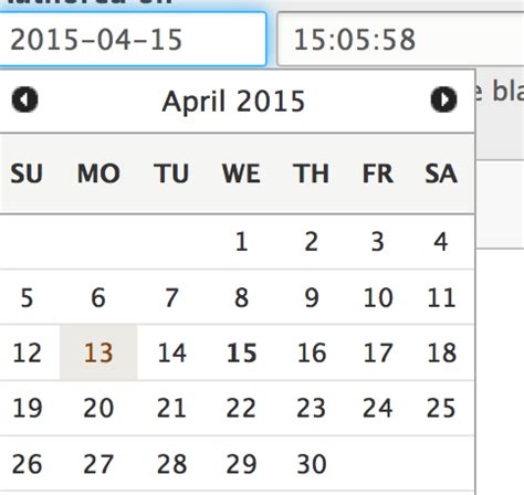 Add JQuery UI Datepicker For The Date Element Of The Datetime Field